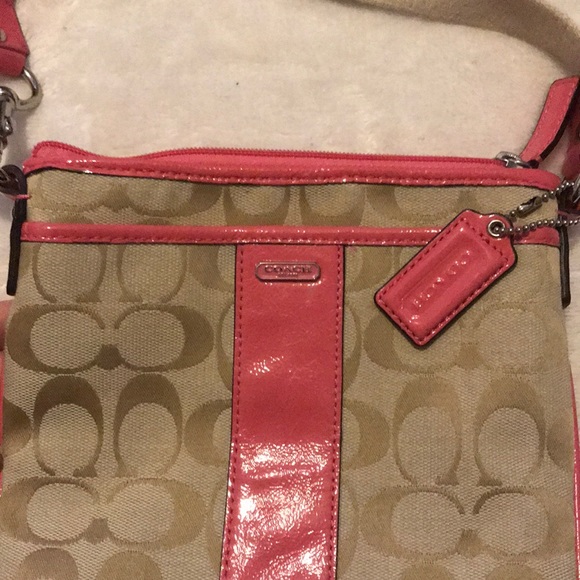 Coach | Bags | Coach Pink Crossbody | Poshmark